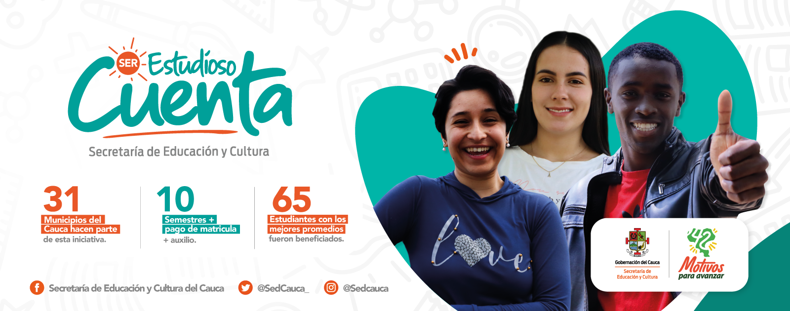 Ser Estudioso Cuenta – Secretaría de Educación y Cultura del Cauca